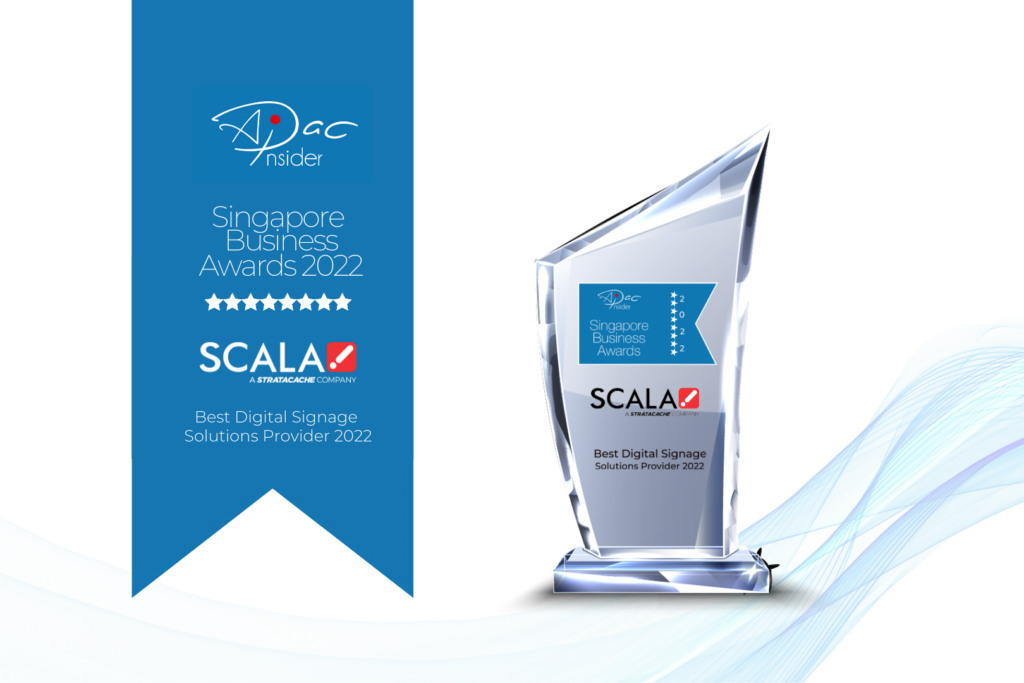 Scala Asia-Pacific Named “Best Digital Signage Solutions Provider 2022 ...